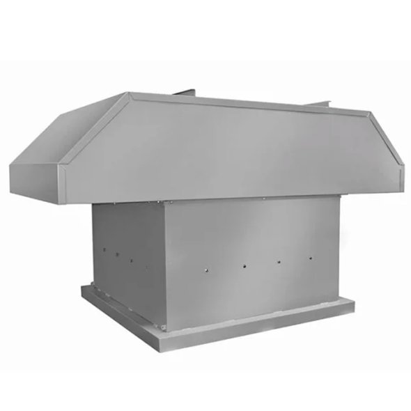 HHC Hooded Roof Exhaust Fan 24 inch 8550 CFM 1 Phase HHC2416T-U-1800-DD
